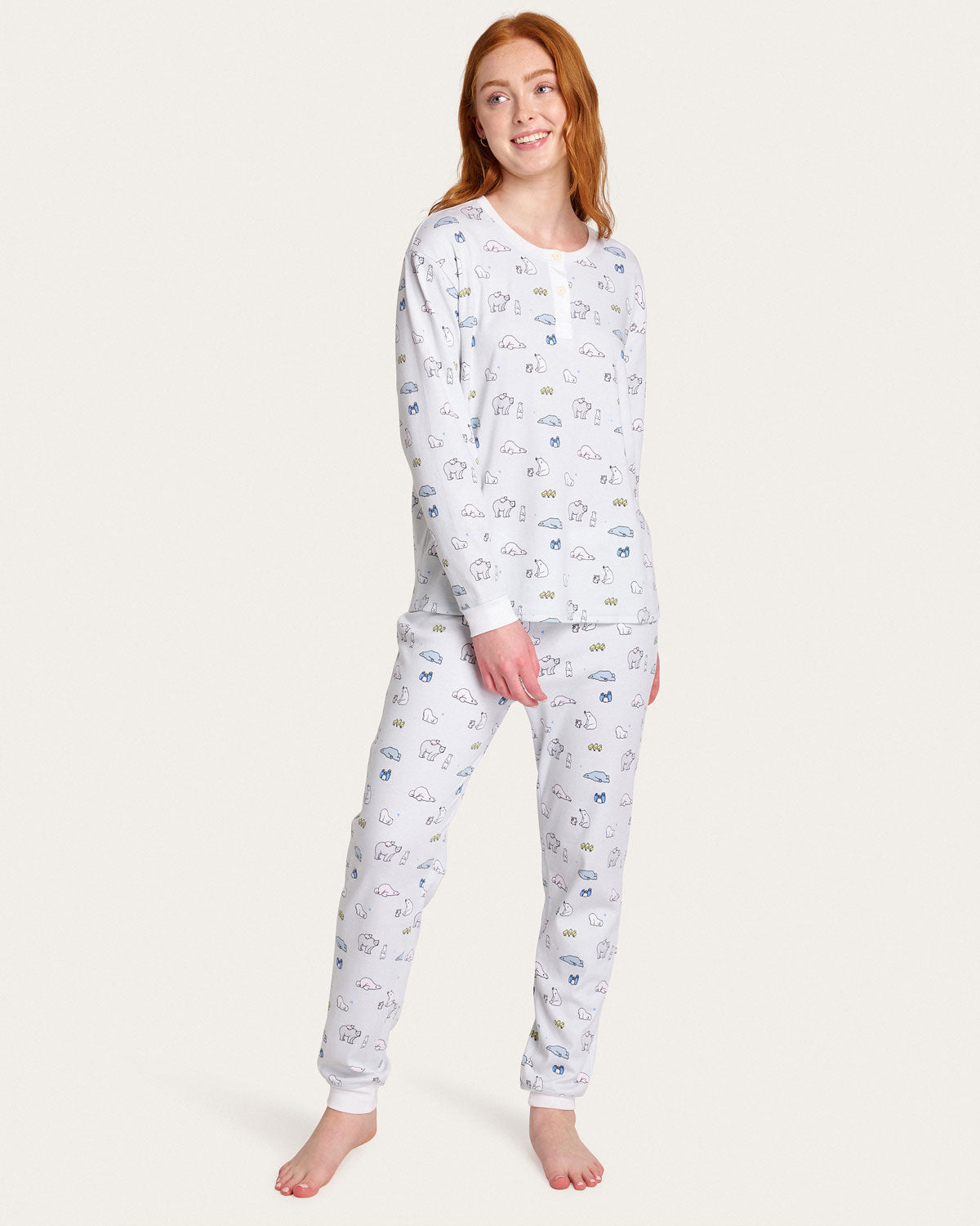 We Are Cozyland Evan Pj Set Fuzzy Love Cloud P